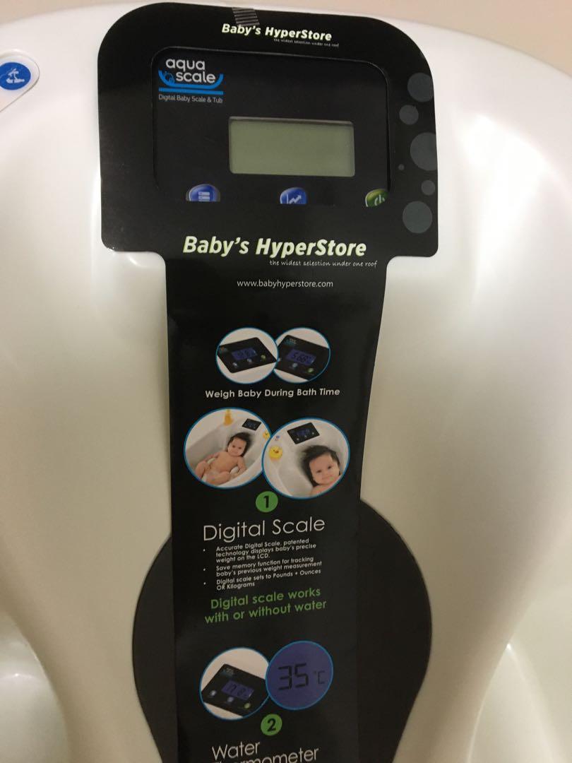Temperature bath tub, Babies & Kids, Bathing & Changing, Bathtub & Bath ...