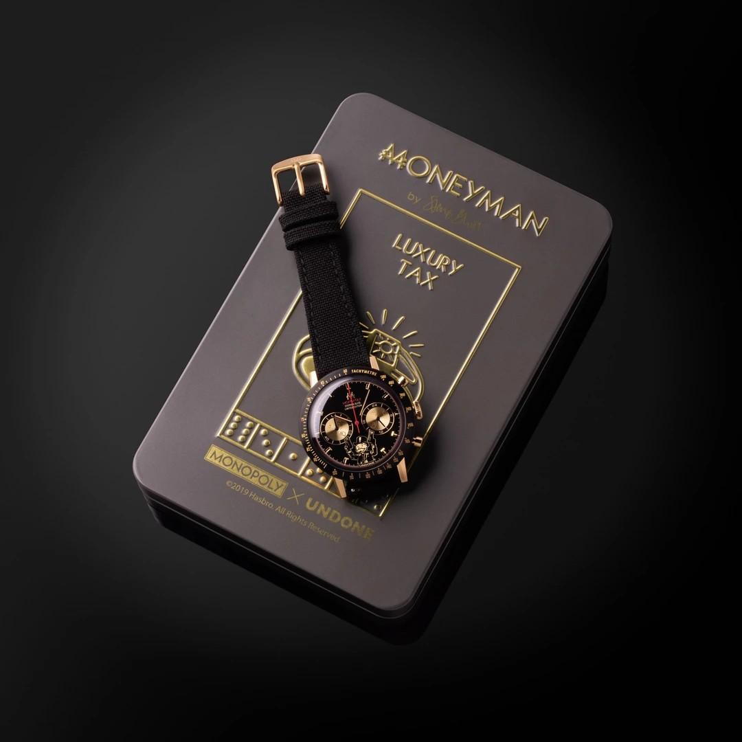 Undone Monopoly Moneyman Chronograph The Godfather Gold Black Limited ...