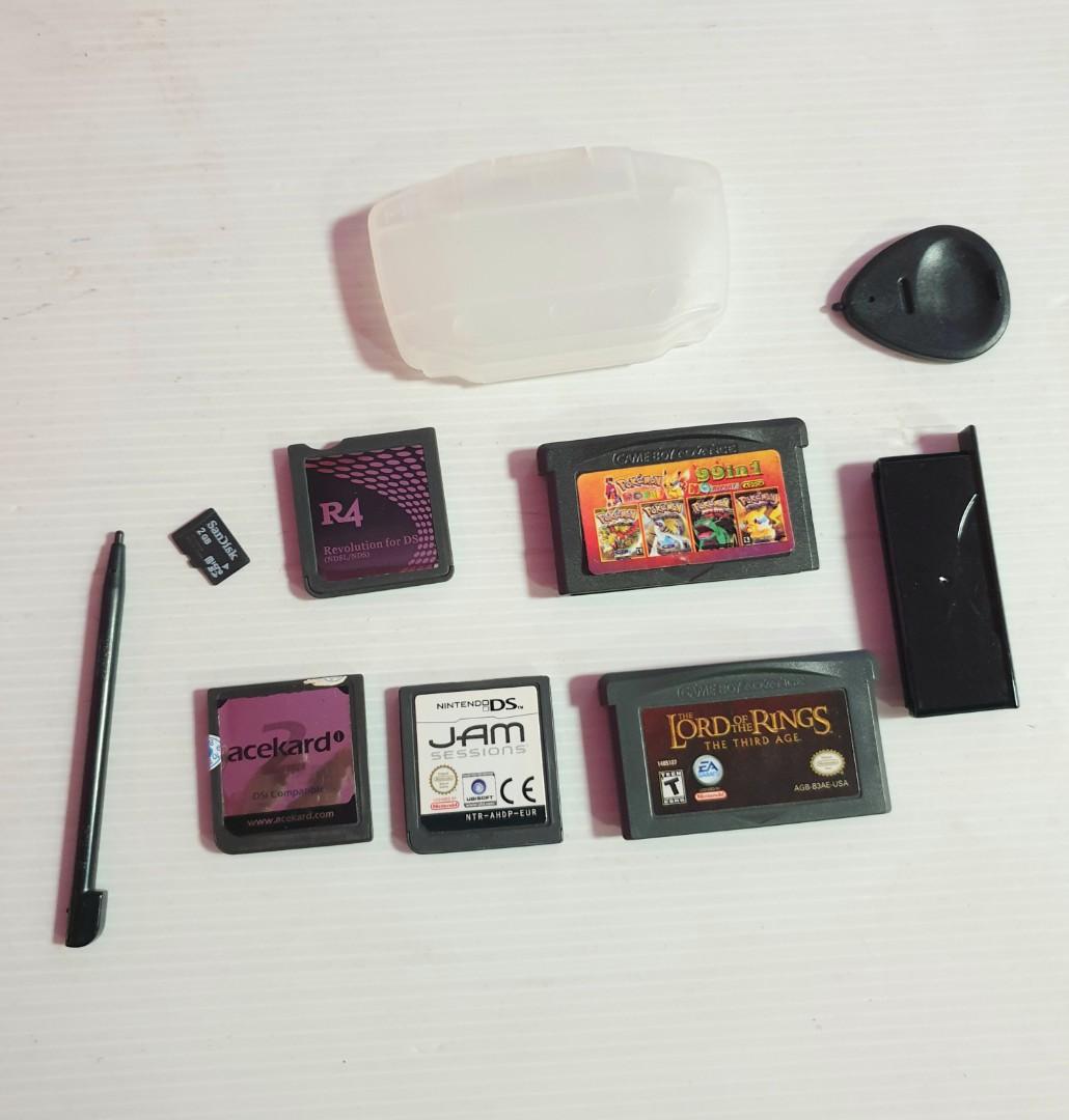 vintage Nintendo ds lite Black, Video Gaming, Video Game Consoles ...