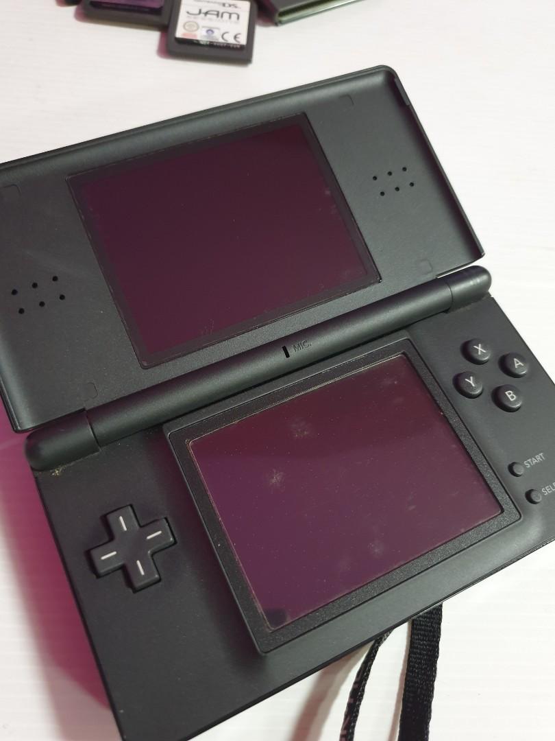 vintage Nintendo ds lite Black, Video Gaming, Video Game Consoles ...