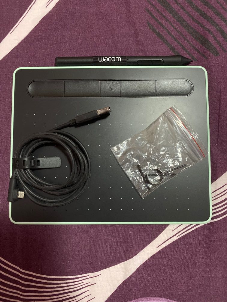 Wacom Intuos Turquoise **NO PEN**, Computers & Tech, Parts ...