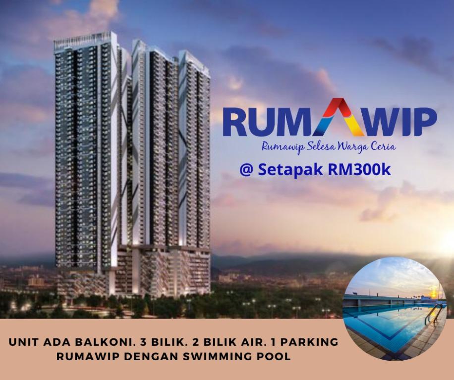 [WTS] RUMAWIP Setapak dengan Swimming Pool, Property, For Sale on Carousell