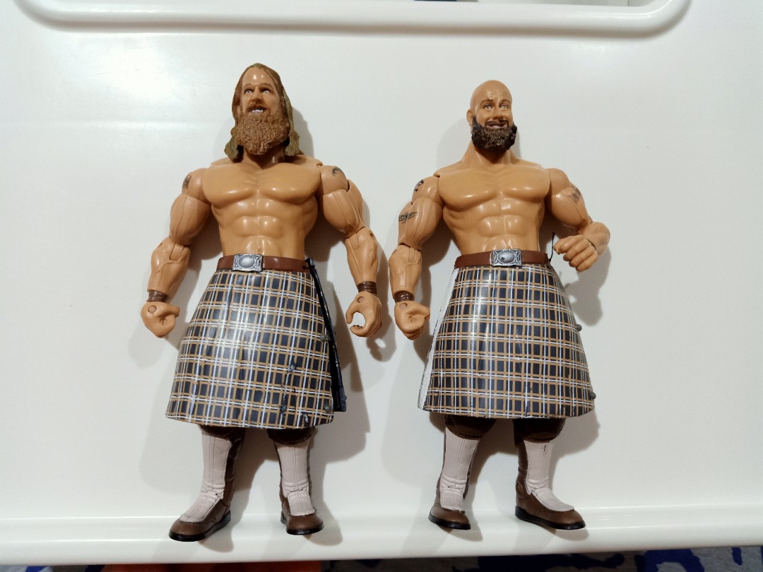 WWE Classics The Highlanders, Hobbies & Toys, Toys & Games on Carousell