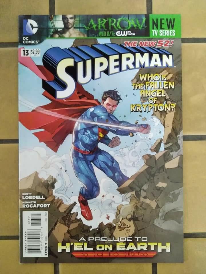 1st app Dr Shay Veritas ( Superman #13 ) Kenneth Rocafort/Sunny Gho ...