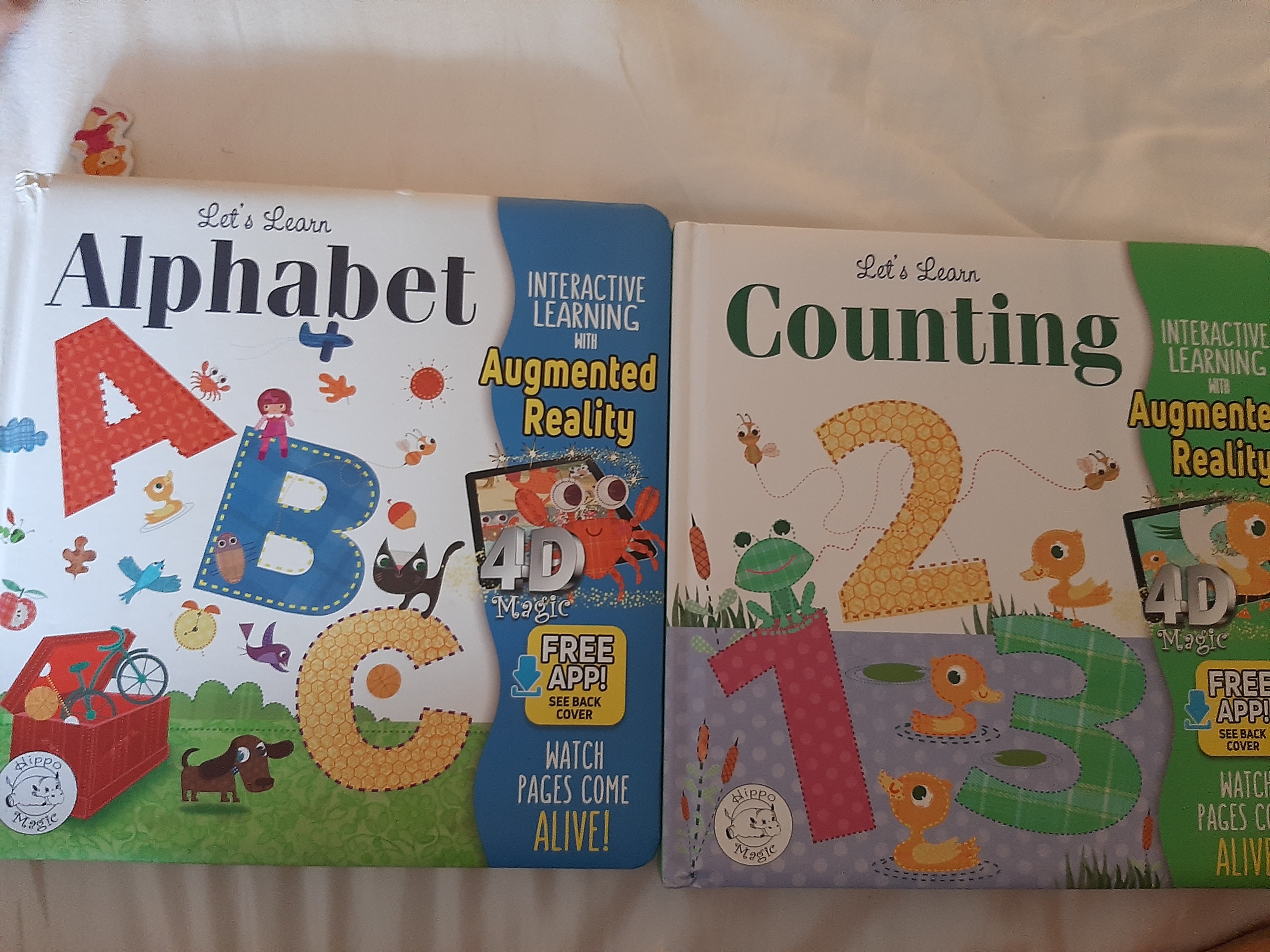 Alphabet and numbers with augmented reality features, Hobbies & Toys ...