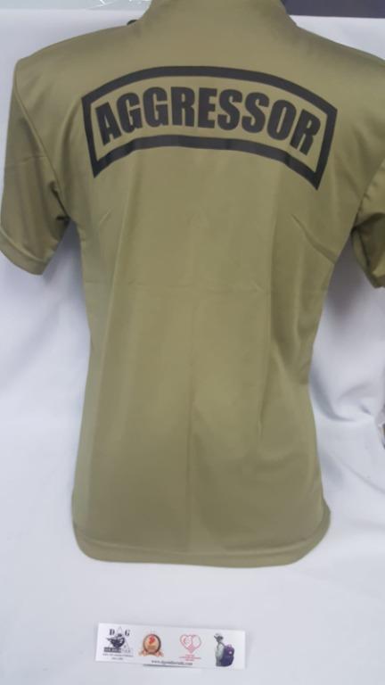 Army (D & G) AGGRESSOR dry fit shirts Green Limited Quantity, Sports ...