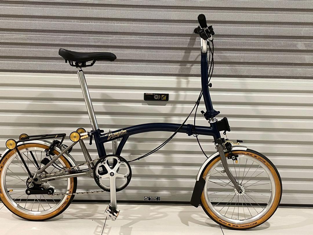 Brompton Tempest Blue Superlight , Sports Equipment, Bicycles & Parts ...