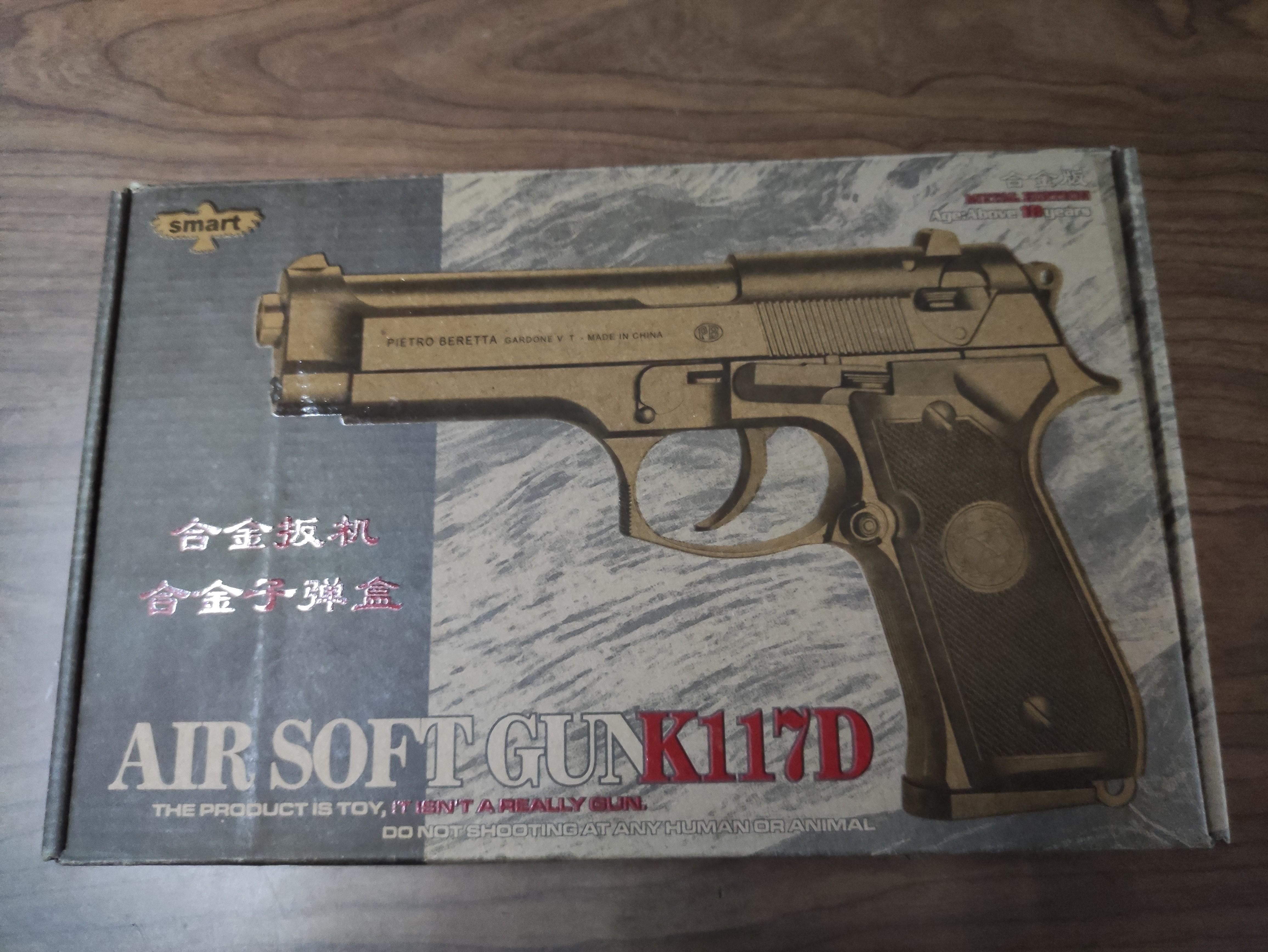 C.10A / K117D Spring Type Airsoft Pistol on Carousell