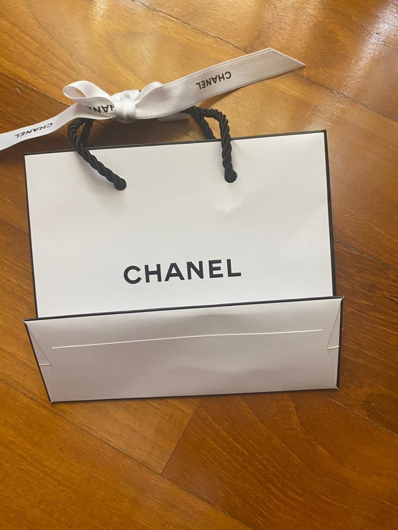 Chanel Paper bag small, Luxury, Bags & Wallets on Carousell