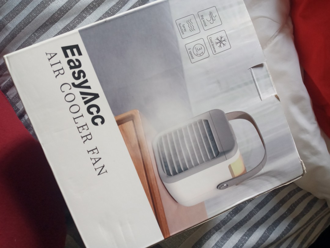 EASYACC Air Cooler Fan with MIST, Furniture & Home Living, Lighting ...