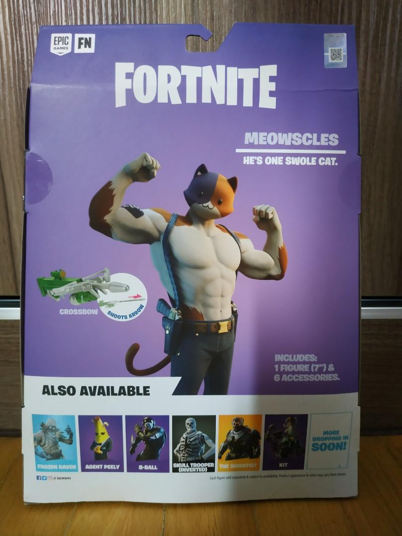Fortnite Legendary Series Meowscles Swole Cat Muscle, Hobbies & Toys ...