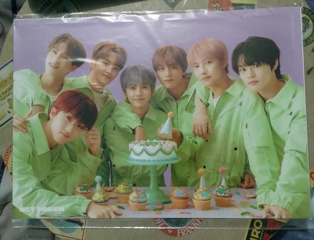Game Card & A4 Poster NCT DREAM SG21, K-Wave di Carousell