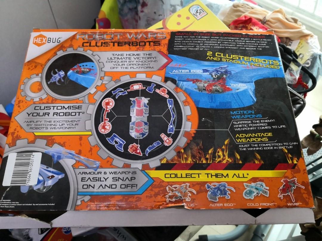 Hex Bug Robot Wars Fun 興趣及遊戲 玩具 And 遊戲類 Carousell