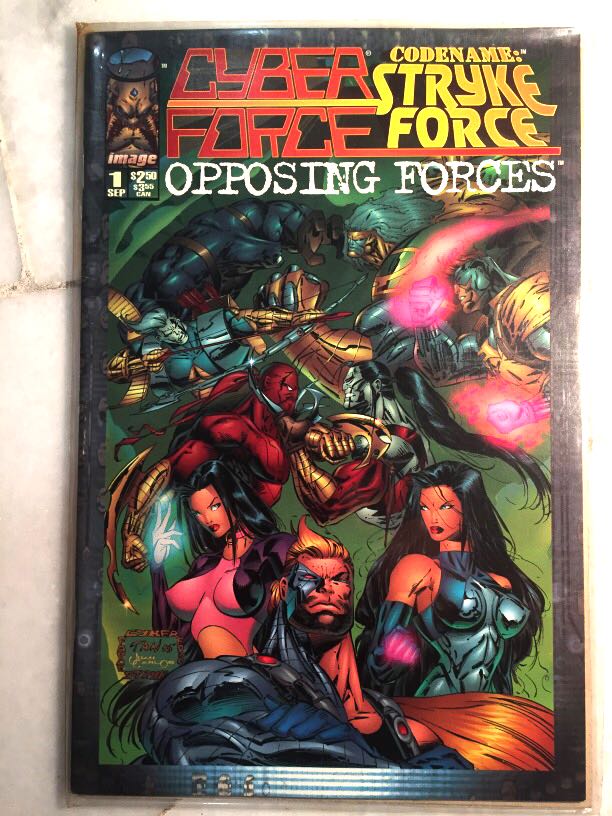 Image comics CYBER FORCR STYKE FORCE: opposing forces, Hobbies & Toys ...