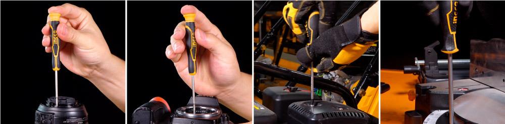 Ingco HKSD1828 18 PCS Screwdriver and Precision Screwdriver Set ...