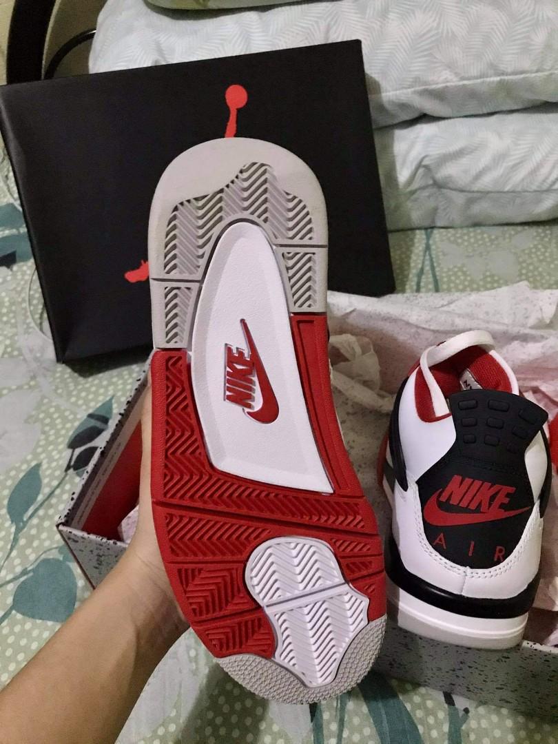 J4 Fire Red, Men's Fashion, Footwear, Sneakers on Carousell
