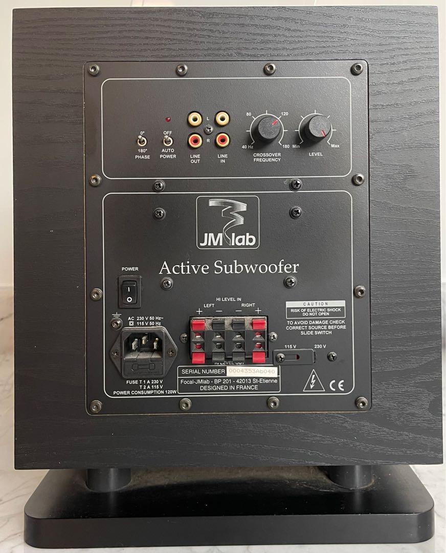 JM Lab Subwoofer, Audio, Soundbars, Speakers & Amplifiers on Carousell