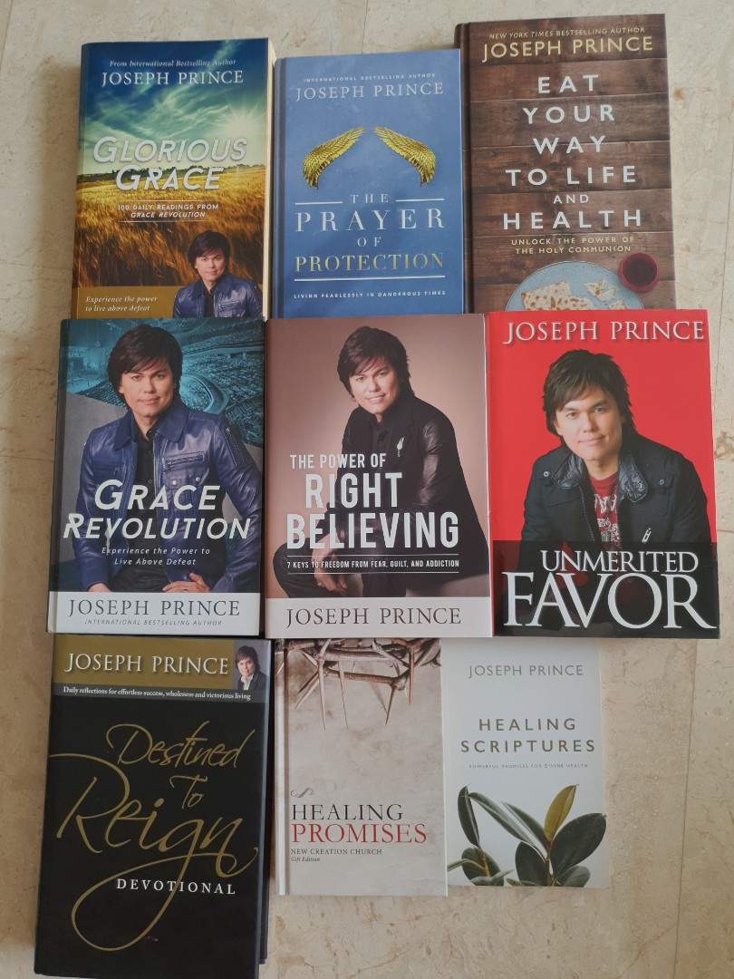 Joseph Prince Books, Hobbies & Toys, Books & Magazines, Fiction & Non ...