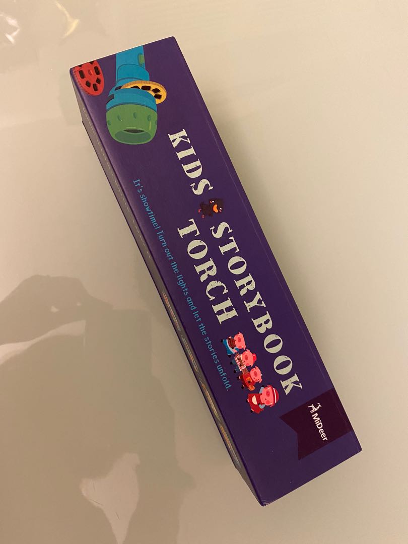 Kids story book torch, 兒童＆孕婦用品, 嬰兒玩具 - Carousell