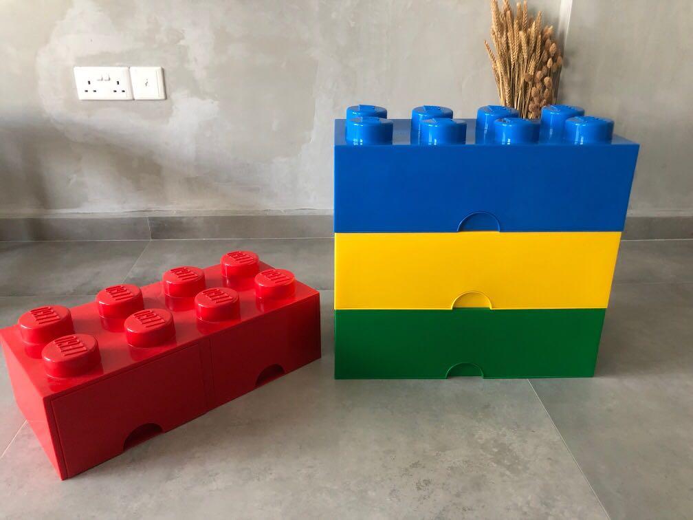 Lego storage box, Furniture & Home Living, Home Improvement ...