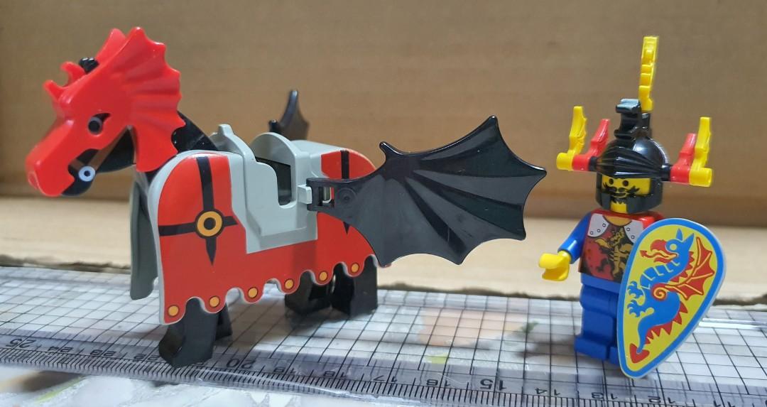 Lego Vintage Dragon Knight with his armoured horse, Hobbies & Toys ...