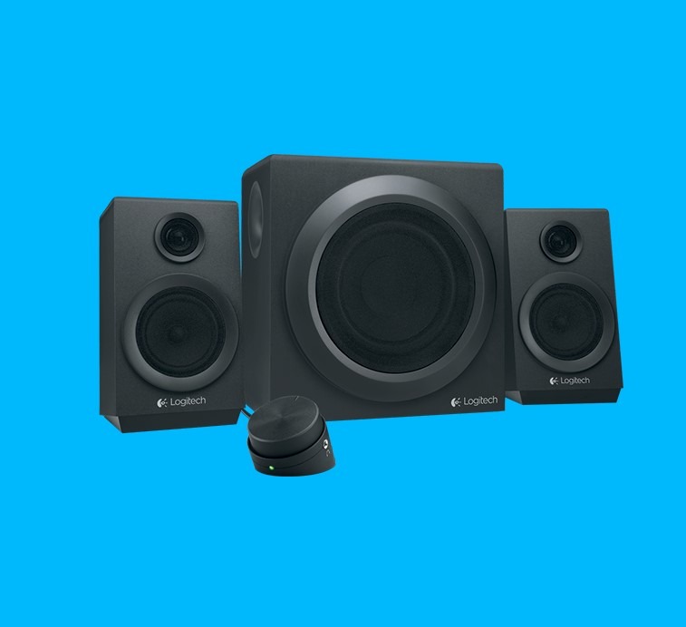 Logitech Z333 2.1 Stereo PC Multimedia Speaker System with Subwoofer ...