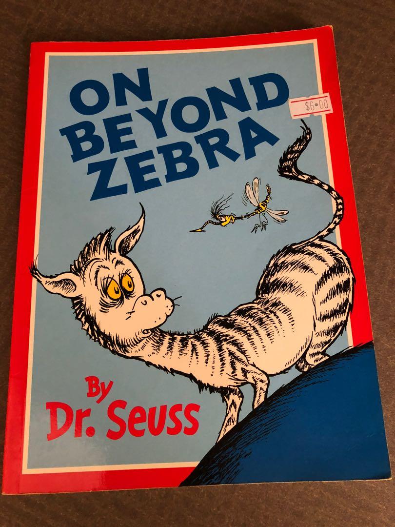 On beyond zebra by Dr Seuss, Hobbies & Toys, Books & Magazines ...