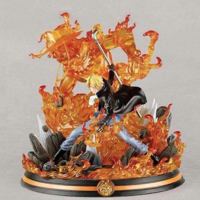 One Piece Sabo & Ace Statue by JZ Studio portrait of pirates Oden ...