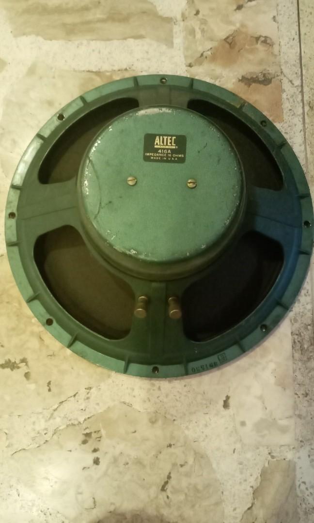 Pair of Altec 416A woofer, Audio, Soundbars, Speakers & Amplifiers on ...