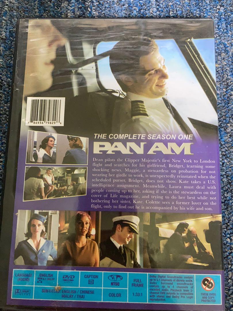 Pan Am (ABC Tv Series DVD), Hobbies & Toys, Music & Media, CDs & DVDs ...