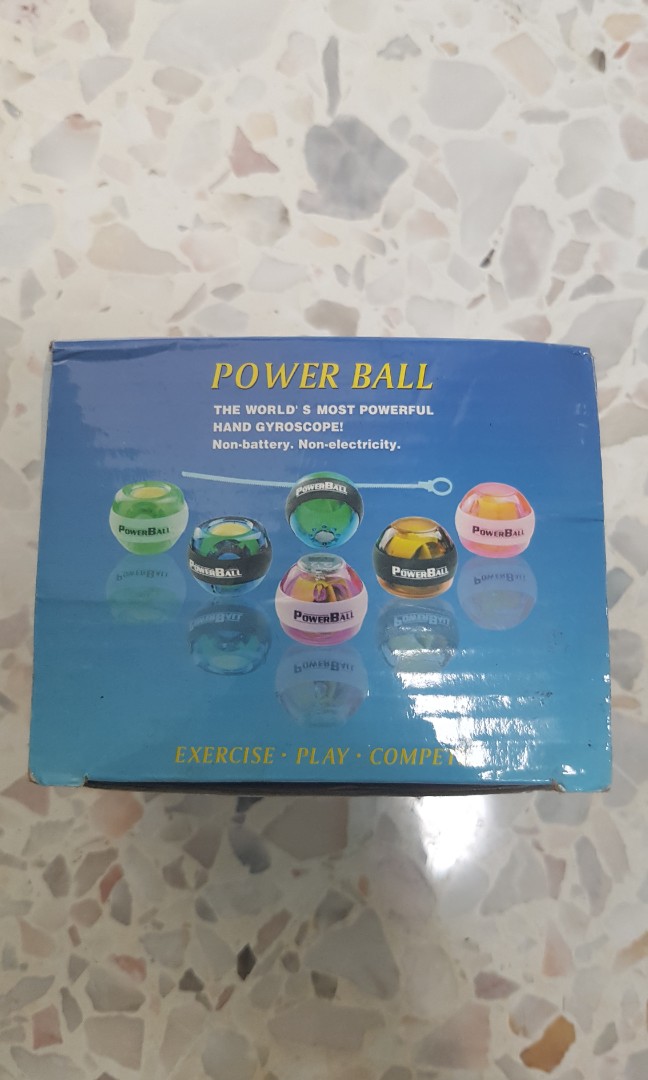 Powerball, Sports Equipment, Exercise & Fitness, Cardio & Fitness ...
