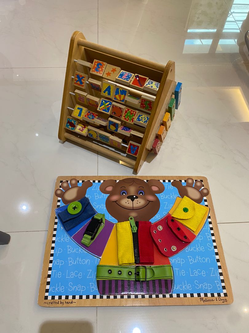 Puzzle and learning pyramid, Hobbies & Toys, Toys & Games on Carousell