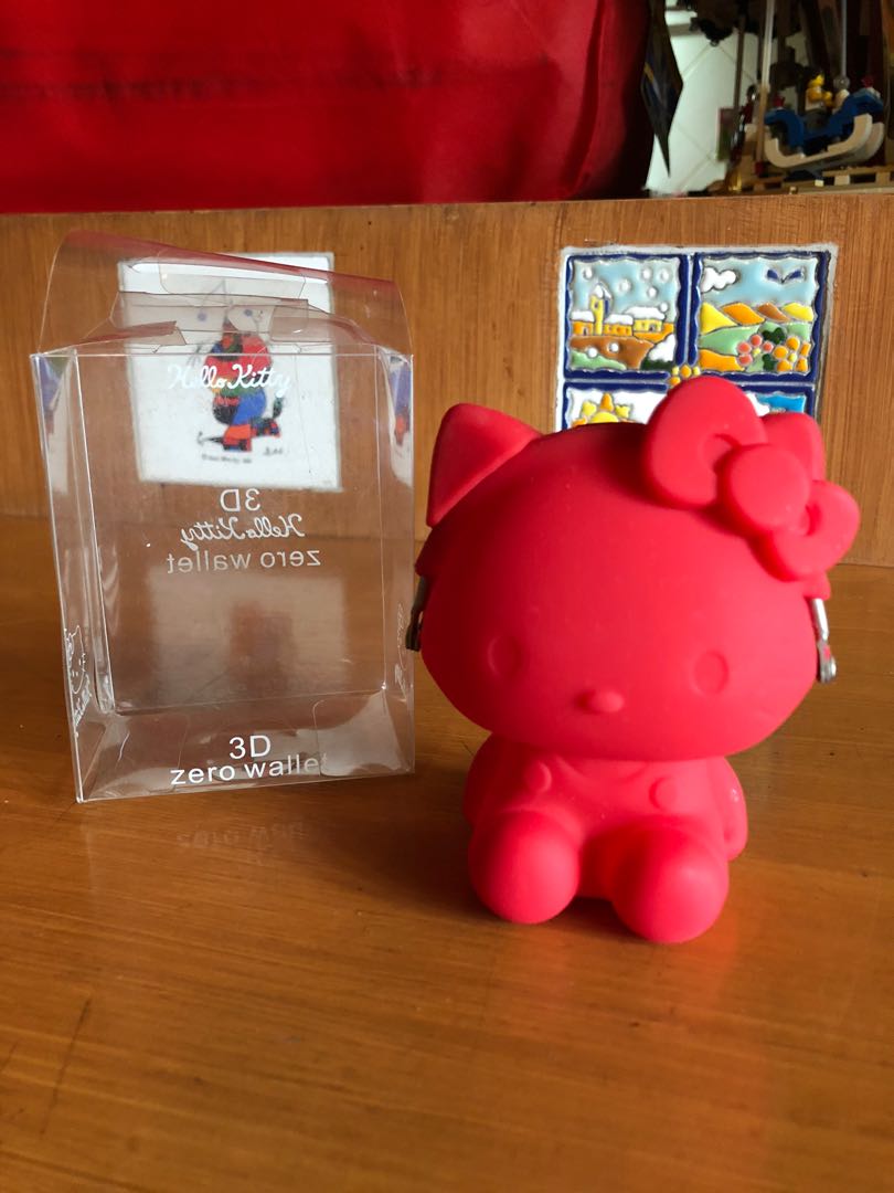 Sanrio Hello Kitty 3D zero wallet, Women's Fashion, Bags & Wallets ...