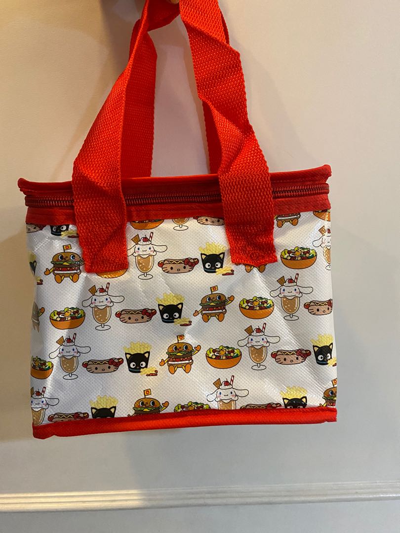 Sanrio x Lootcrate lunch bag hello kitty gudetama chococat cinnamoroll ...