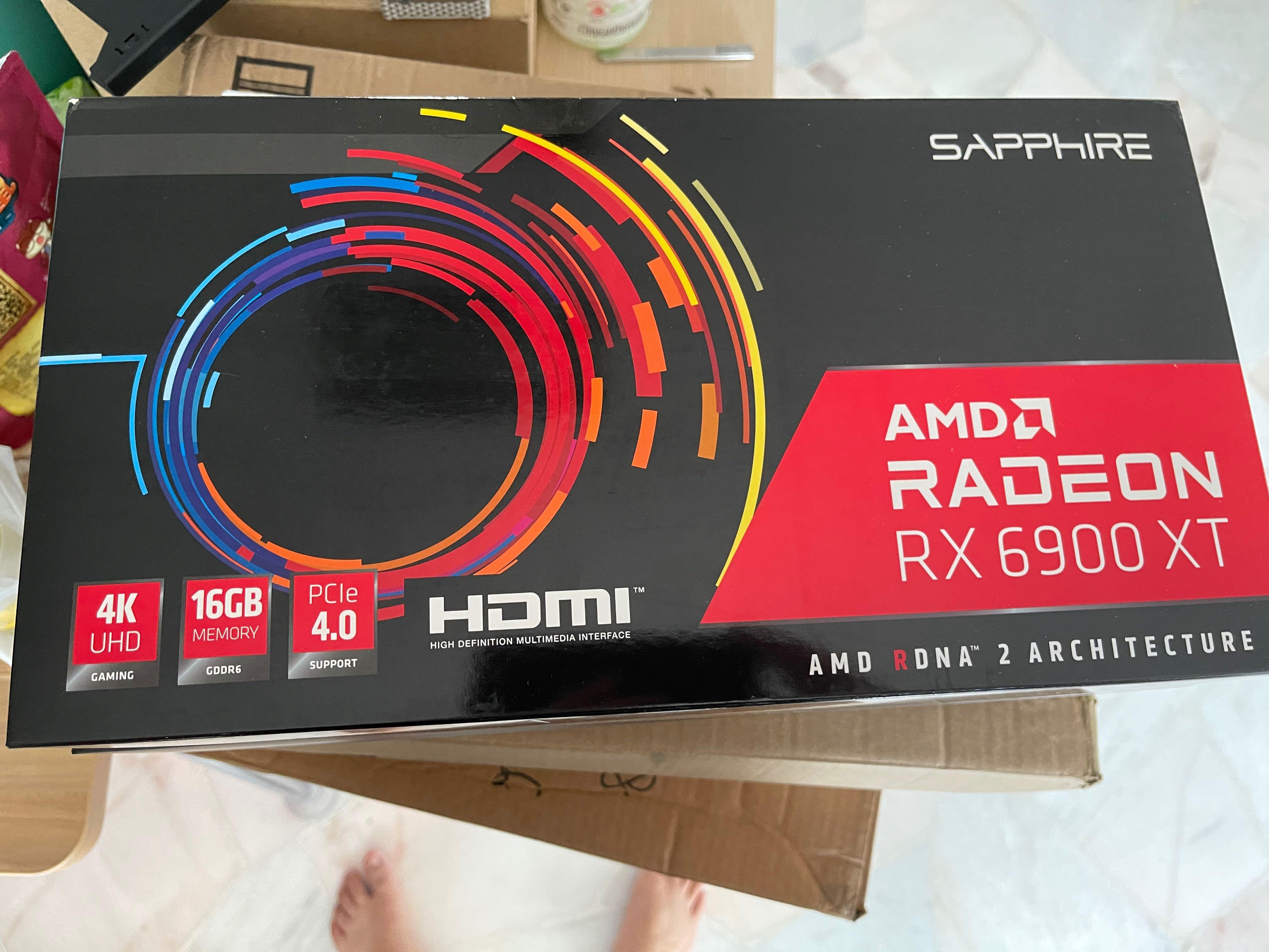 Sapphire Technology 21308-01-20G AMD Radeon RX 6900 XT Gaming Graphics ...