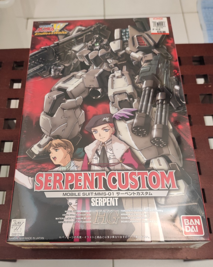 Serpent Custom 1/100 HG, Hobbies & Toys, Toys & Games on Carousell