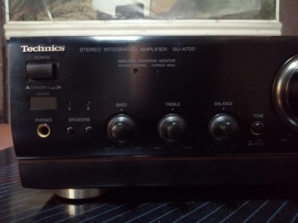 Technics Stereo Integrated Amplifier 4 UR Speakers, Audio, Soundbars ...