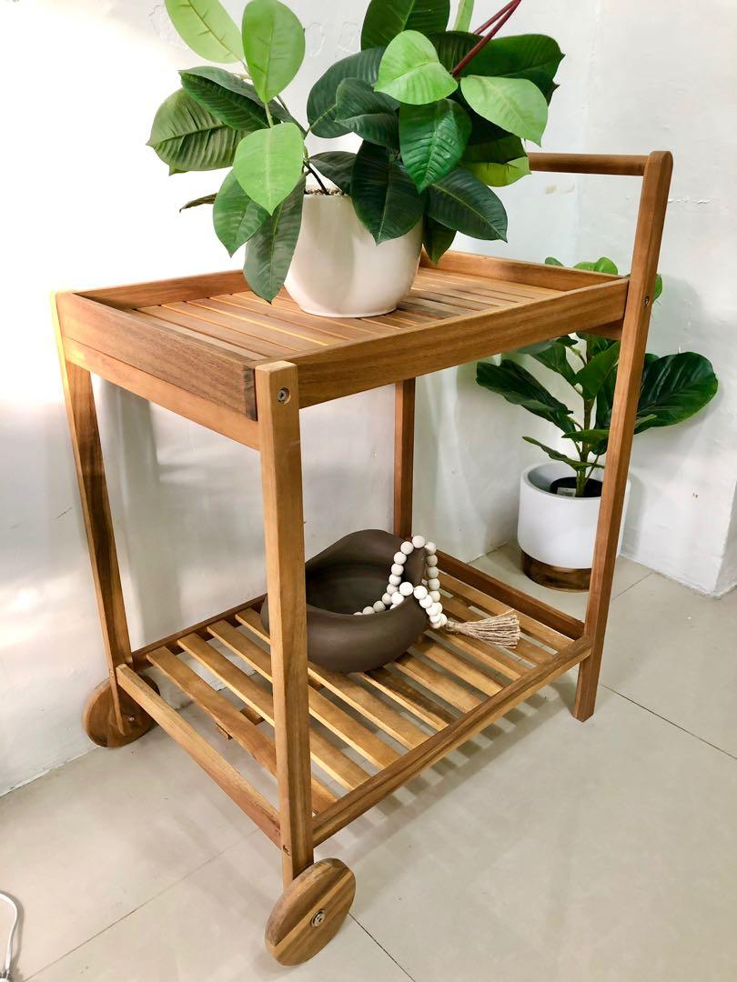 Timber Trolley, Furniture & Home Living, Cleaning & Homecare Supplies ...