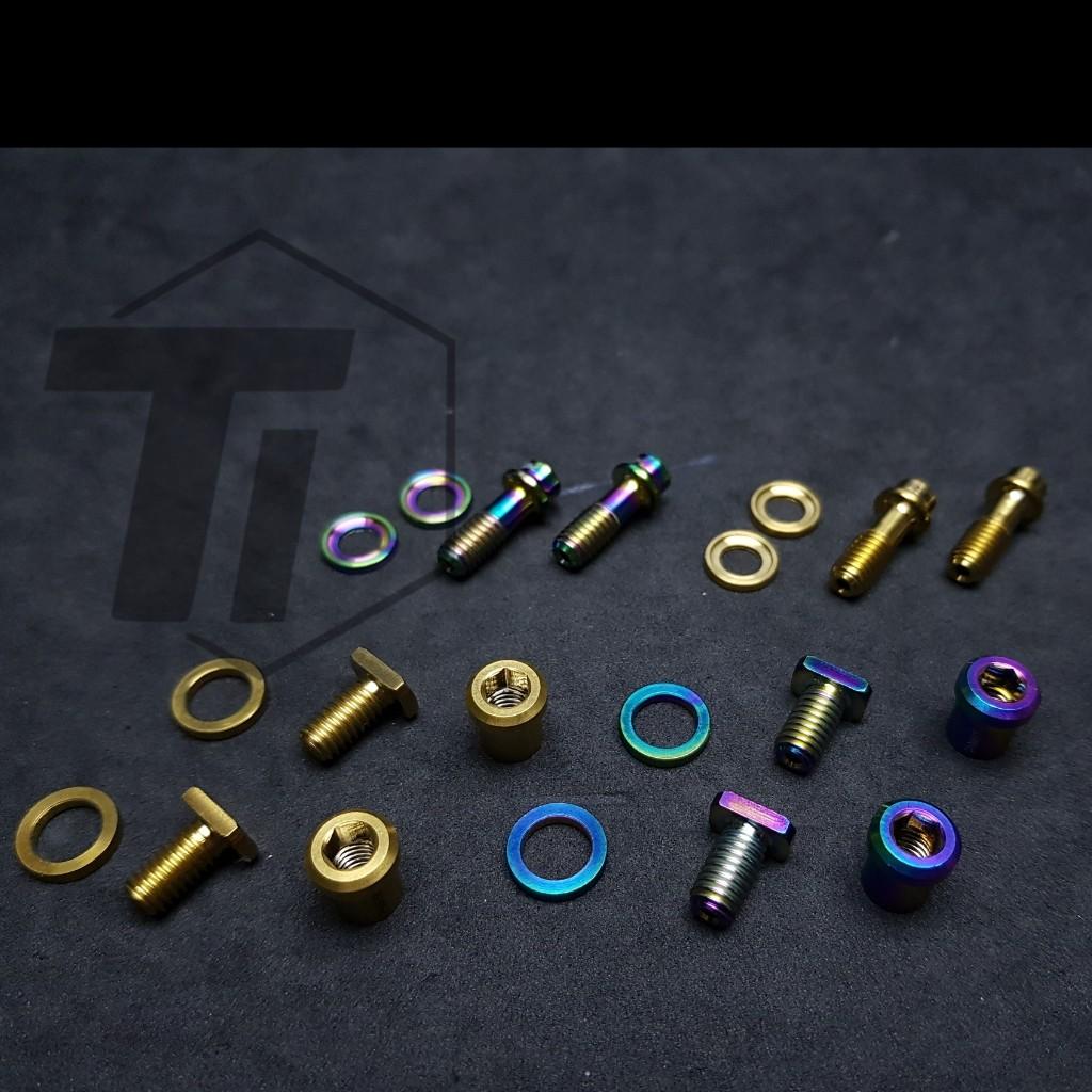 Titanium bolt Shifter Shimano / SRAM | Titanium Screw road shifter ...