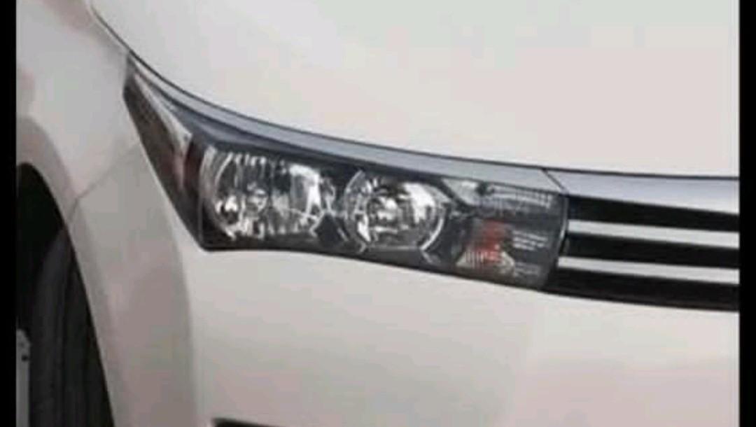 Toyota Altis headlight w LED (2017), Car Accessories, Electronics ...