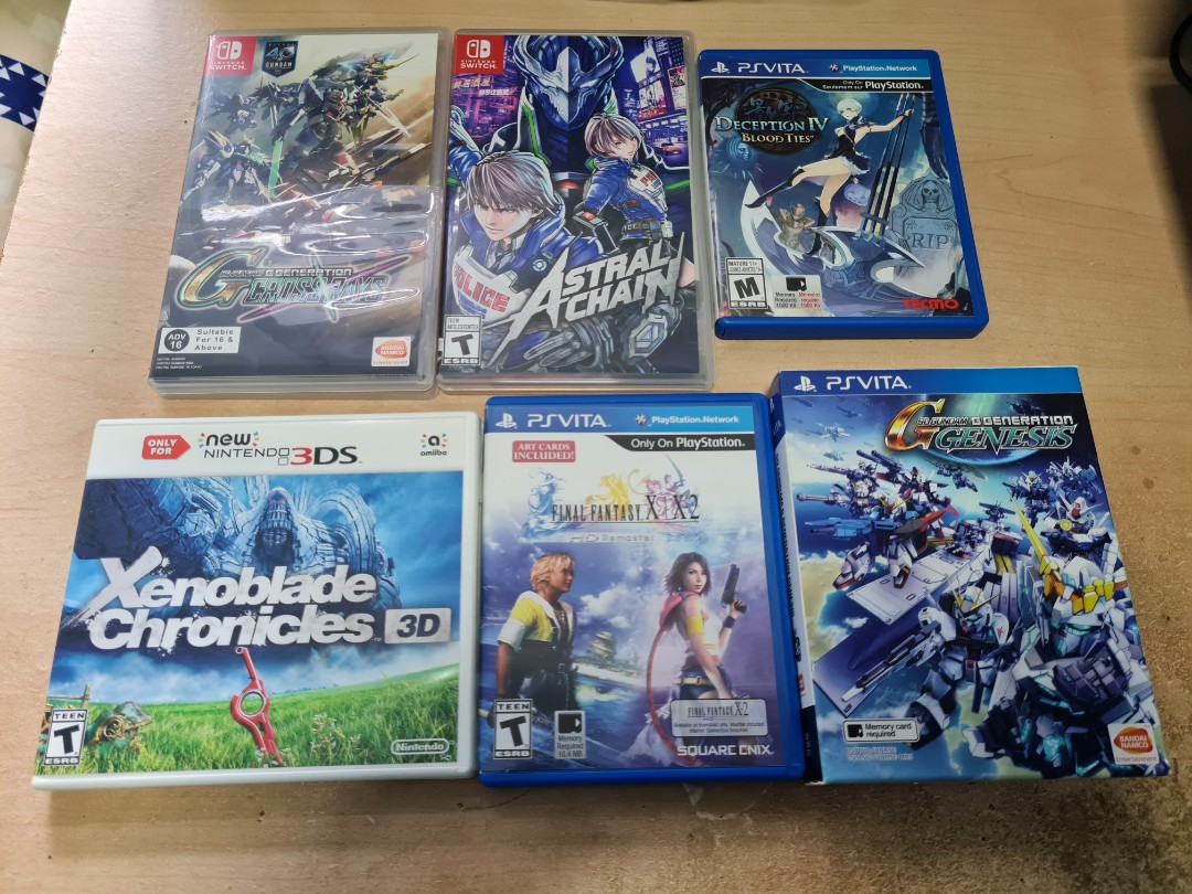 Used PSV/3ds/Switch game for sale, Video Gaming, Video Games, Nintendo ...