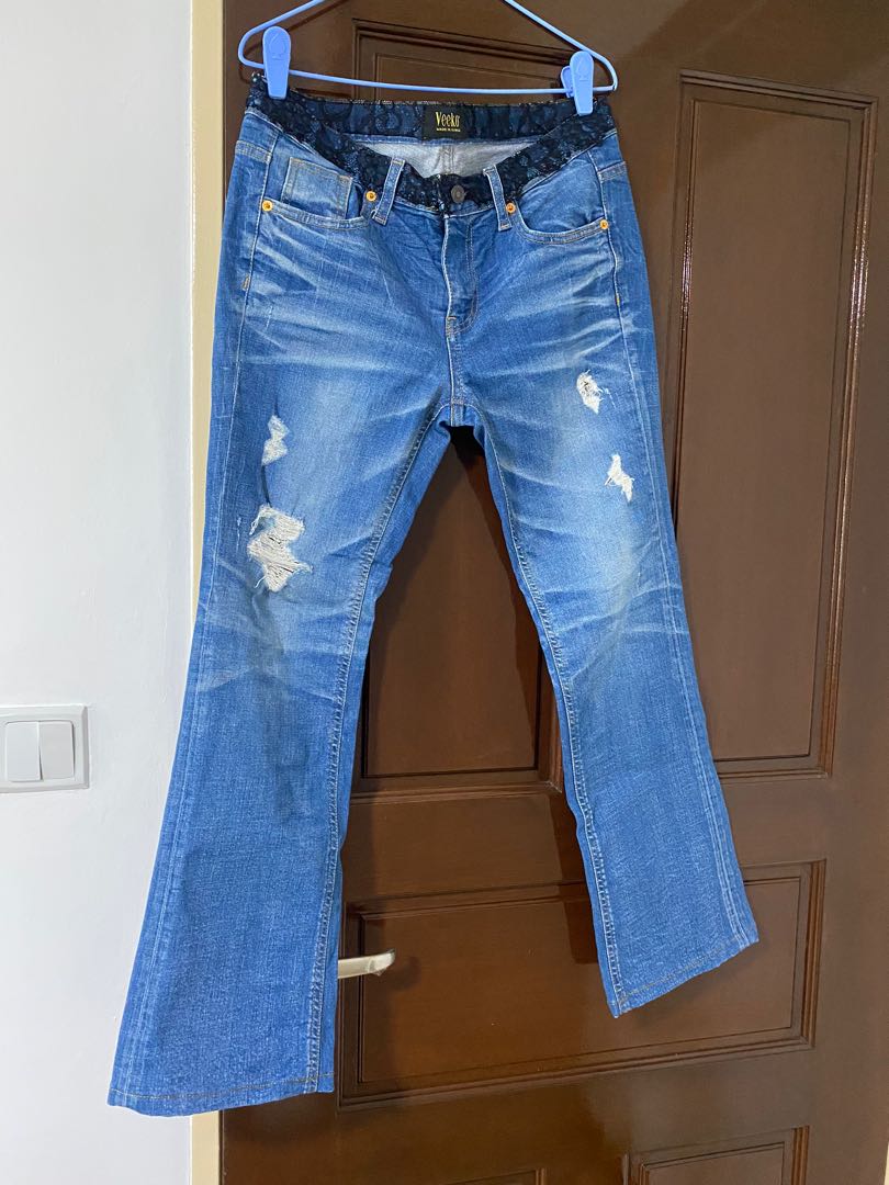 Veeko Jeans, Women's Fashion, Bottoms, Jeans & Leggings on Carousell