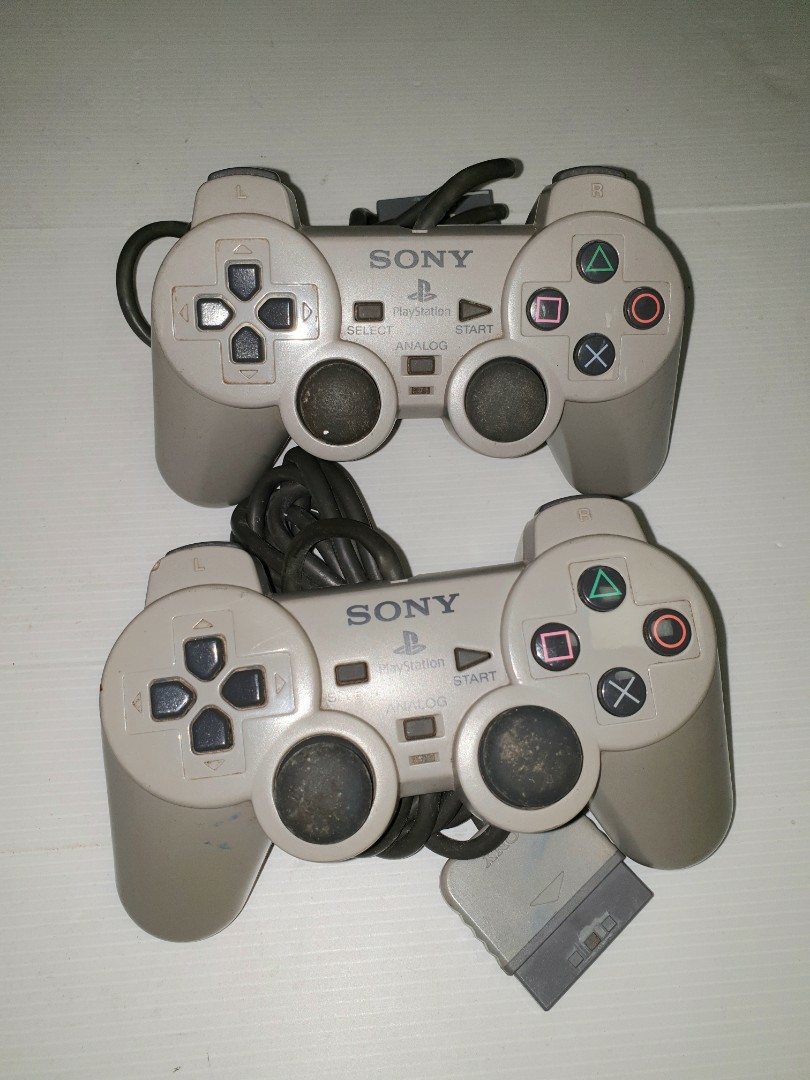 vintage sony playstaion 2 controller, Video Gaming, Gaming Accessories ...