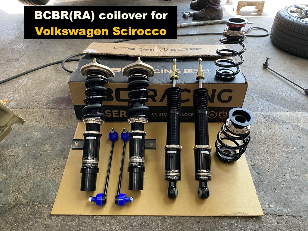 VW Scirocco on BCBR coilover and Bastuck LTA compliant exhaust, Car ...