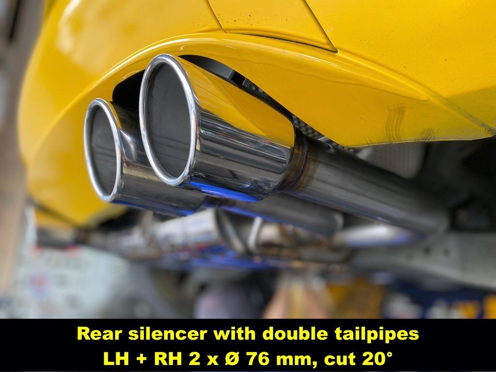 VW Scirocco on BCBR coilover and Bastuck LTA compliant exhaust, Car ...