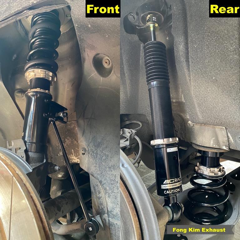 VW Scirocco on BCBR coilover and Bastuck LTA compliant exhaust, Car ...