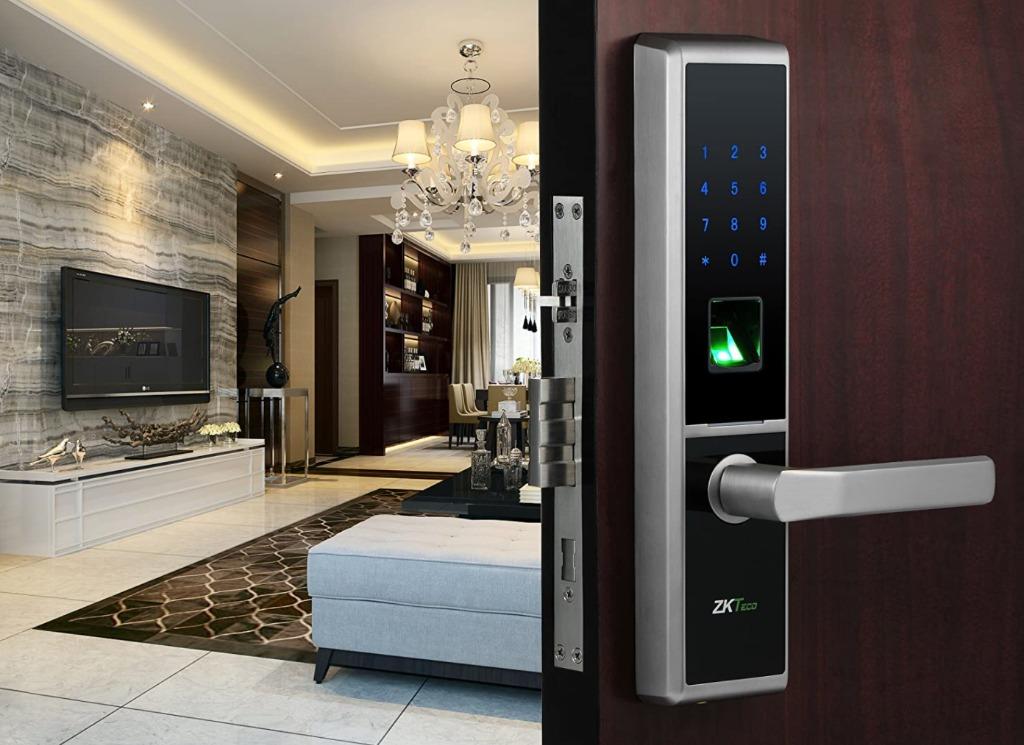 ZKTeco TL100 Fingerprint Biometric and Touchscreen Keypad Keyless RFID ...