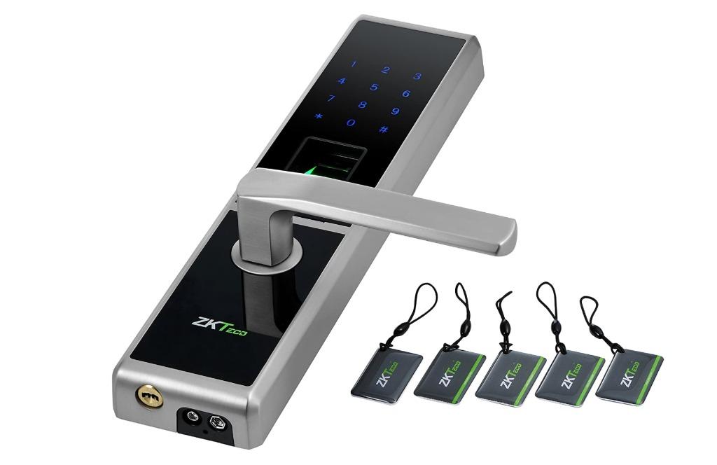 ZKTeco TL100 Fingerprint Biometric and Touchscreen Keypad Keyless RFID ...