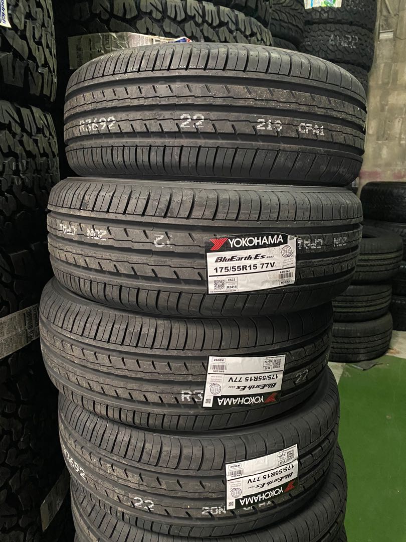 175-55-R15 Yokohama Blue earth Tire Brandnew, Car Parts & Accessories ...