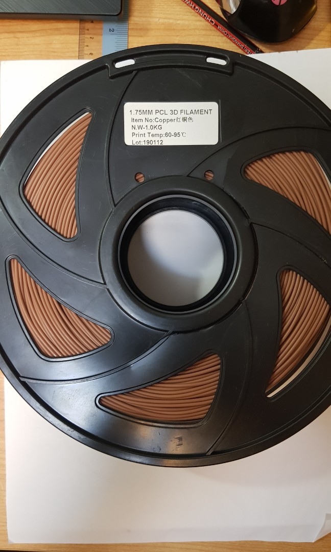 3D printing printer filament PCL polycaprolactone (900g) low ...